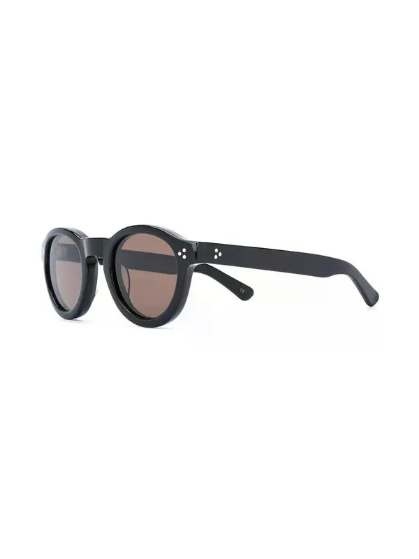 LESCA Gaston Round Sunglasses