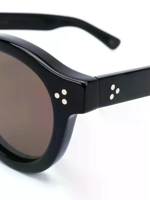 LESCA Gaston Round Sunglasses