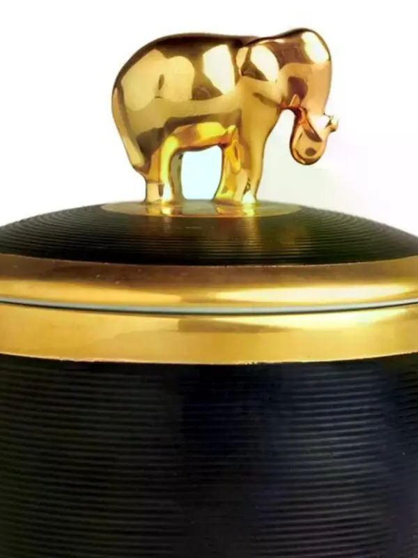 L'Objet Elephant Noir Candle
