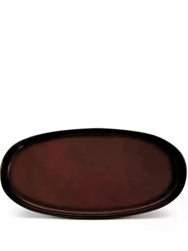 L'Objet Medium Terra Oval Platter - Red