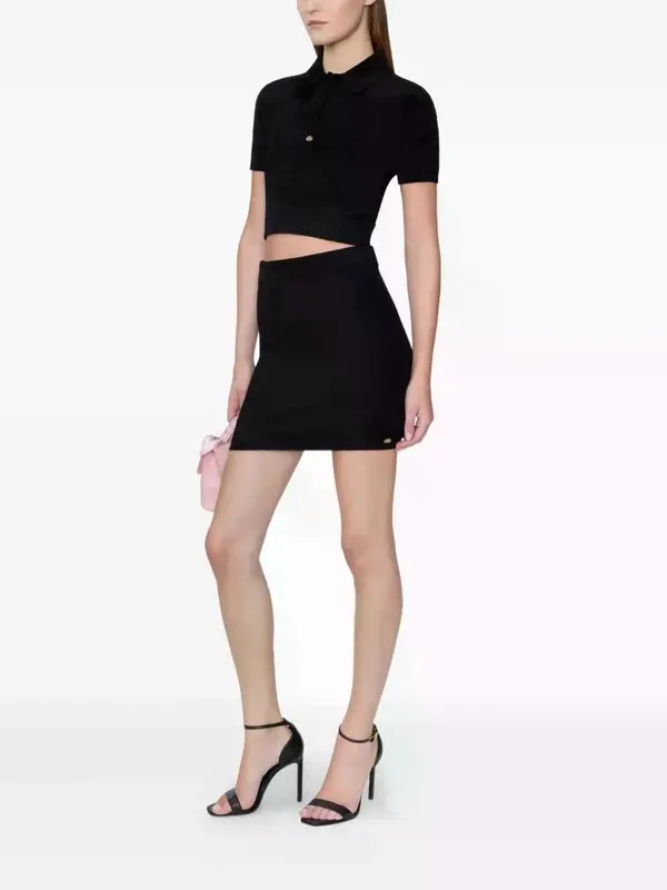 Amiri Knit Mini Skirt