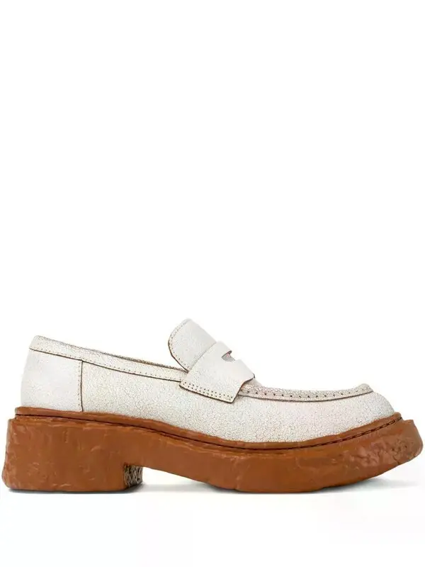 Camper Vamonos Penny Leather Loafers