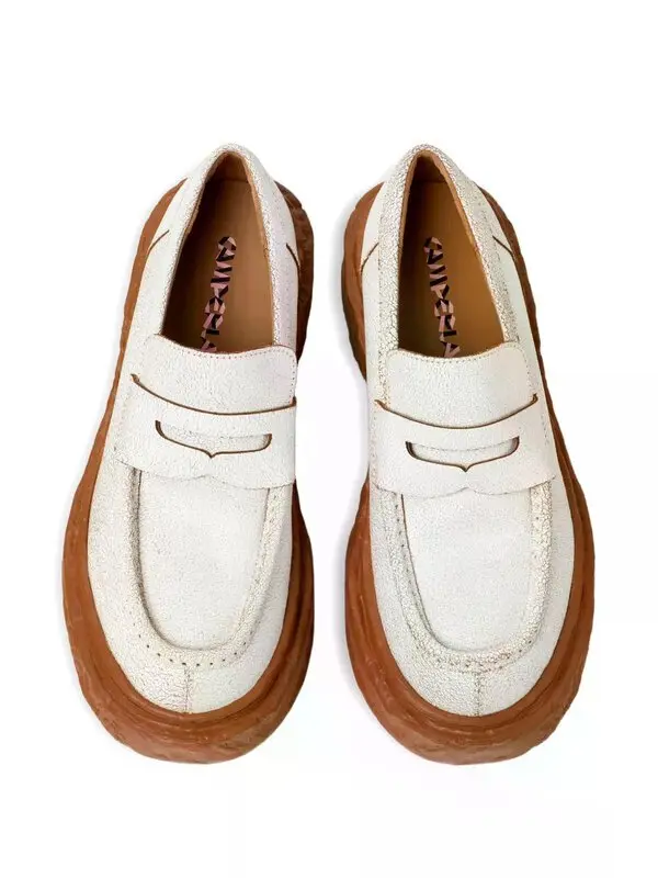 Camper Vamonos Penny Leather Loafers