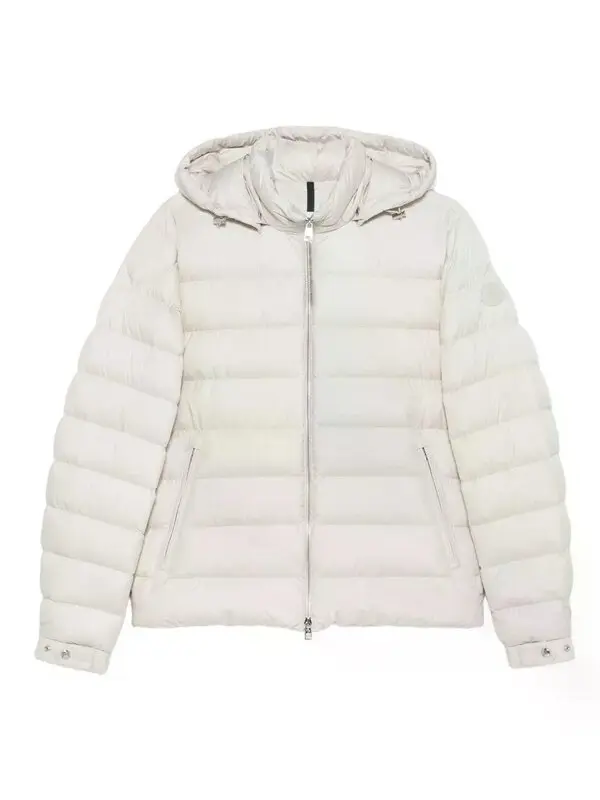 Moncler Arneb Hooded Quilted Jacket - Grey