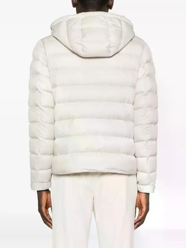 Moncler Arneb Hooded Quilted Jacket - Grey
