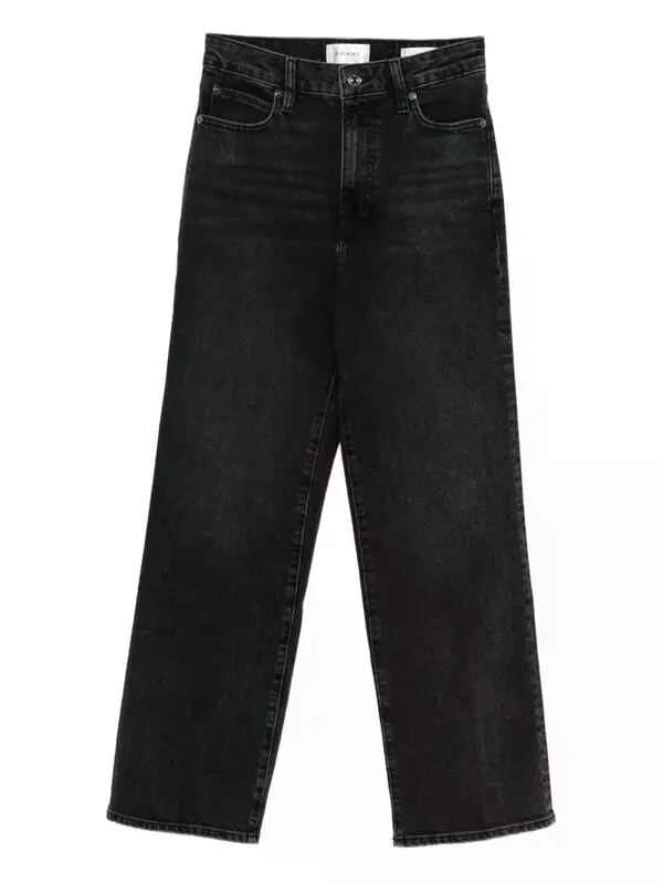FRAME High-waisted Wide Leg Jeans