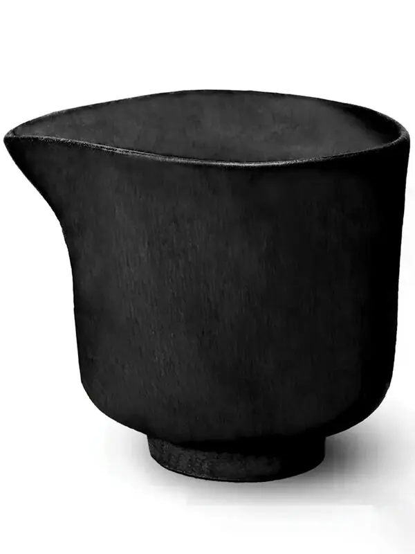 L'Objet Terra Porcelain Sauce Server - Black