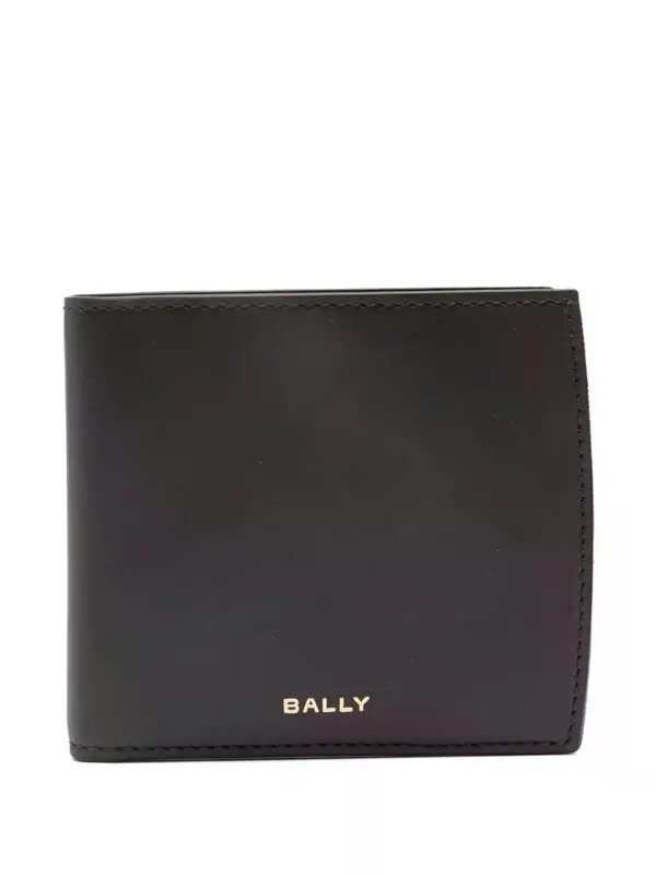 Bally Deco Logo-plaque Leather Wallet - Brown