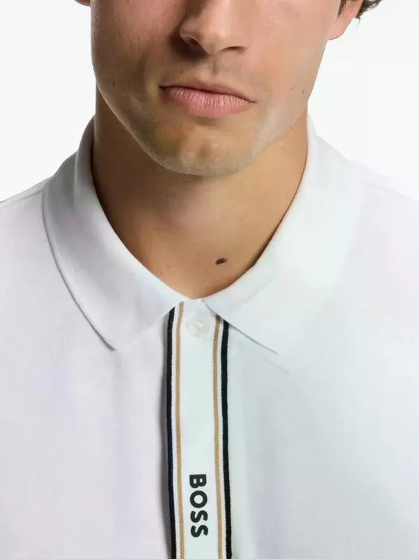 BOSS Paddy Polo Shirt With Logo Placket