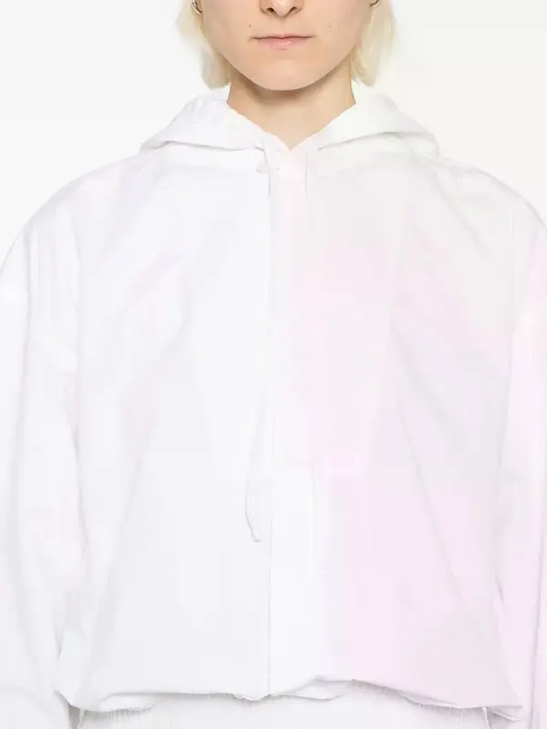 Jacquemus Haut Trapèze Hoodie - White