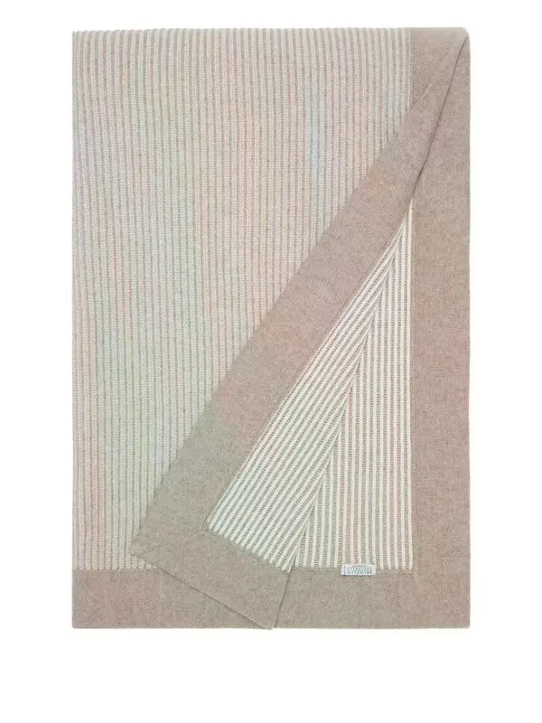 Brunello Cucinelli Ribbed Cashmere Throw