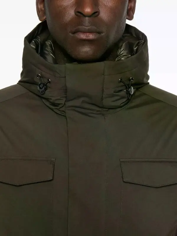 MONTECORE Hooded Jacket With Flap-pockets