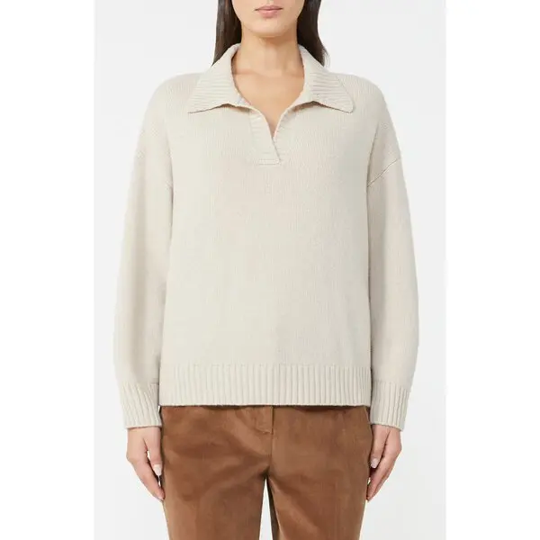 Max Mara Collared Wool Sweater