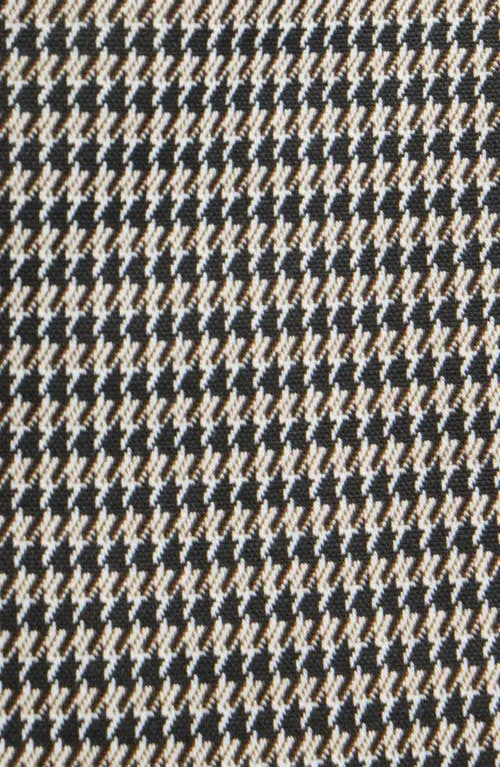 Anne Klein Houndstooth Jacquard Knit Jacket