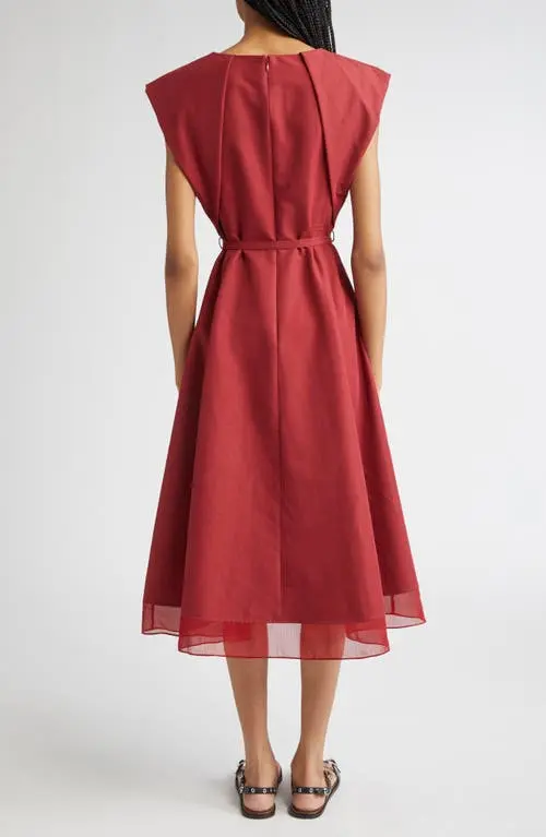 3.1 Phillip Lim Bow Belted Midi Dress