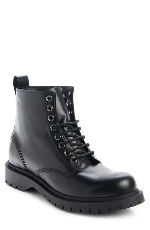 Givenchy Lugged Leather Boots