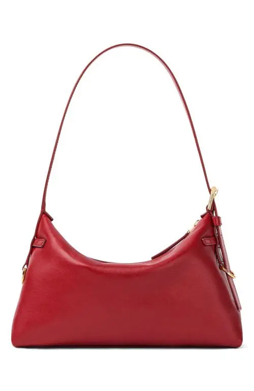 Givenchy Mini Voyou Leather Shoulder Bag - 601-dark Red