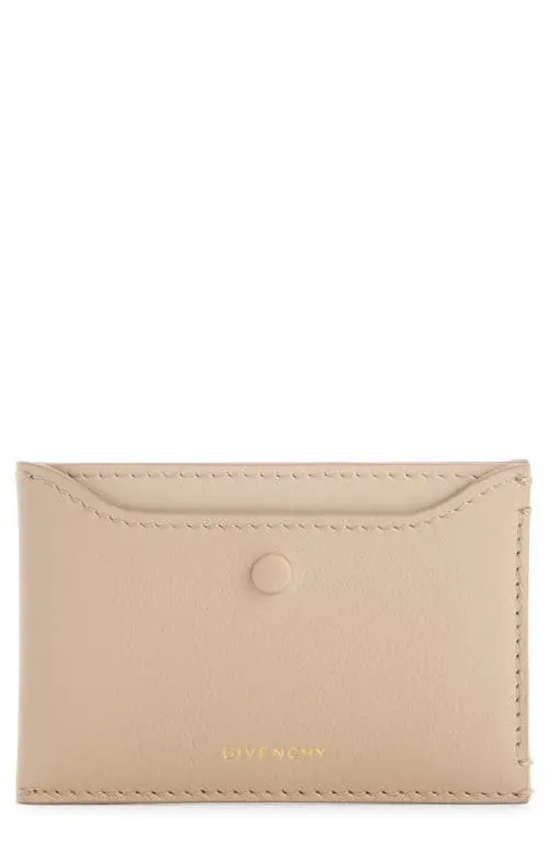 Givenchy Day Grained Leather Card Case - 257-natural Beige