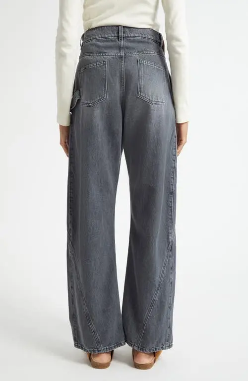 JW Anderson Twisted Workwear Jeans - Grey
