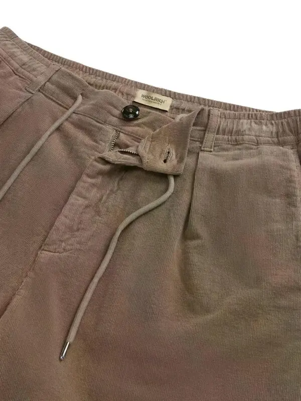 Woolrich Milton Pleated Drawstring Trousers - Brown