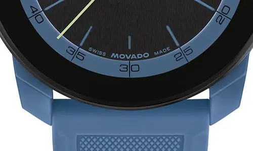Movado Bold Tr90 Silicone Strap Watch