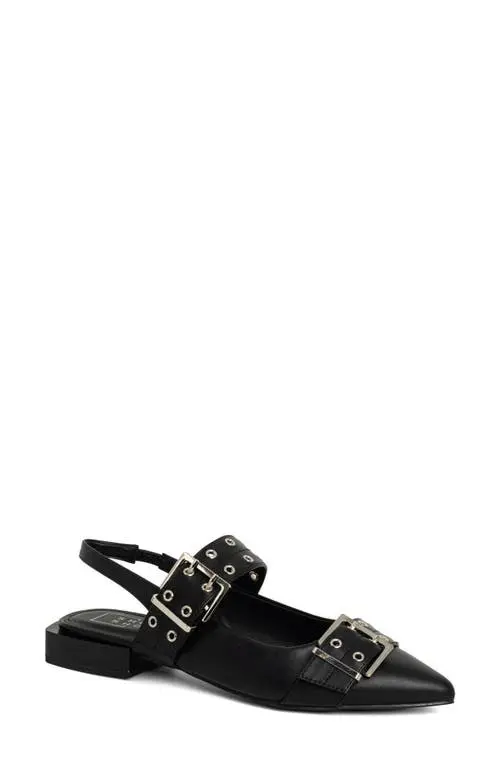 SHU SHOP Angela Slingback Pumps - Black