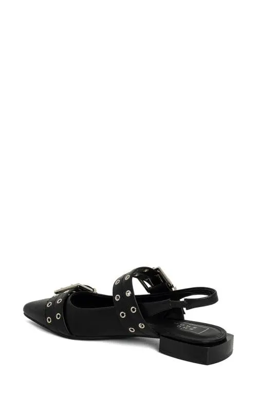 SHU SHOP Angela Slingback Pumps - Black