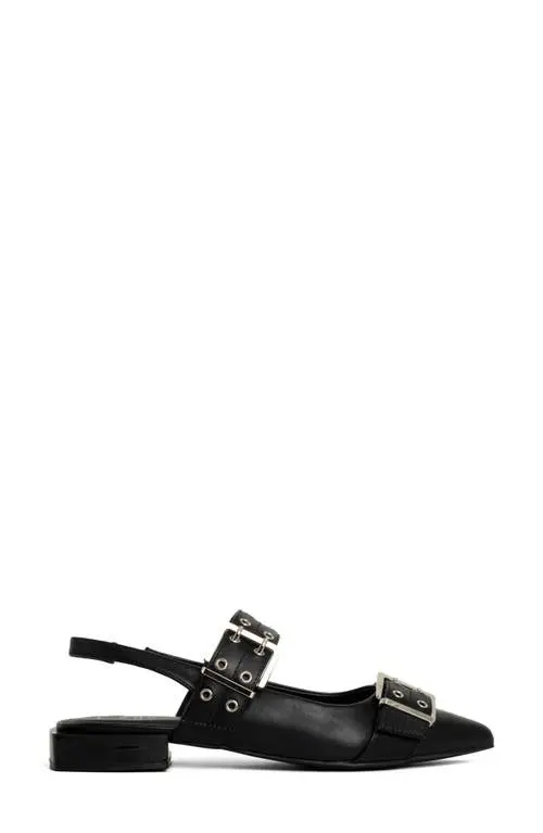 SHU SHOP Angela Slingback Pumps - Black