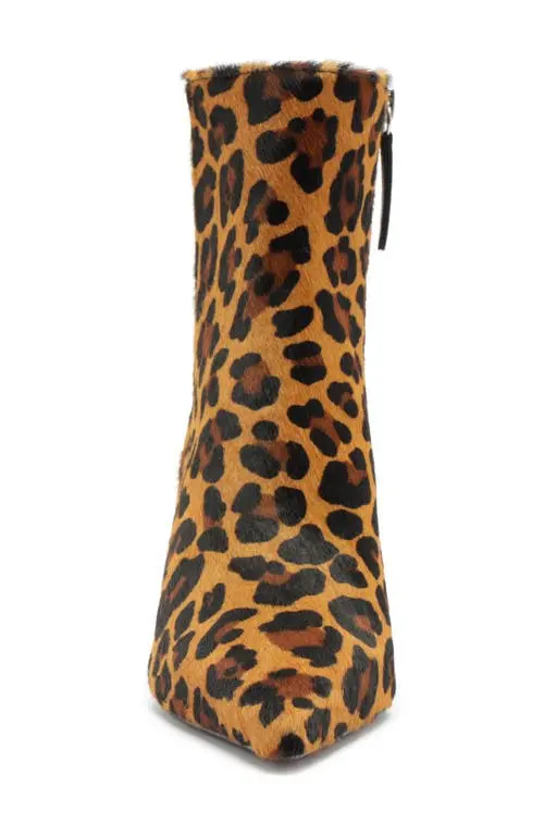 Schutz Mikki Pointed Toe Calf Hair Bootie