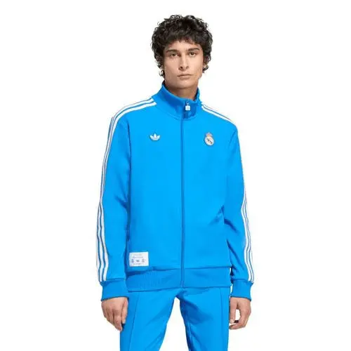 Adidas Real Madrid Terrace Icons Full-zip Track Jacket