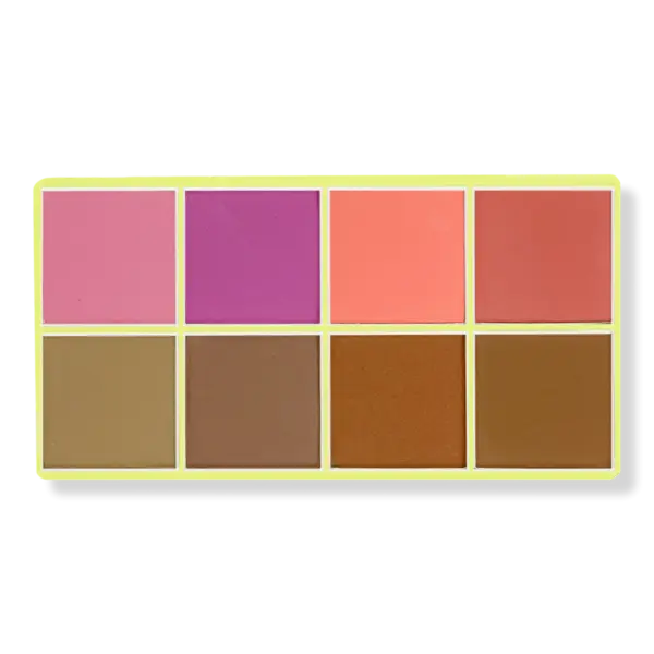 MADE BY MITCHELL Curve Case Press'd Powder Blush & Bronzer Palette - Light