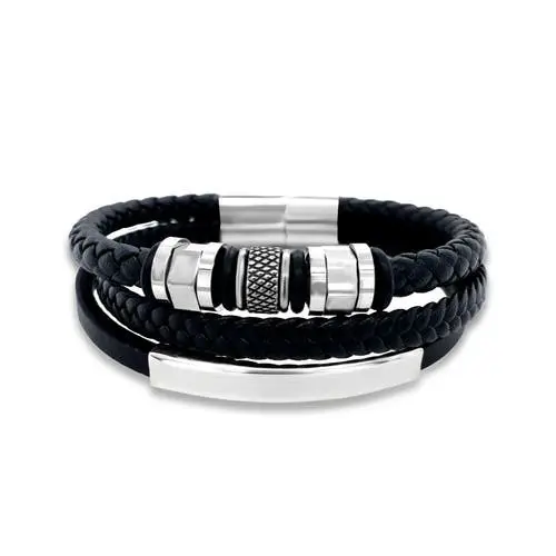 ANNA ZUCKERMAN Bolton Stack Cuff - Silver