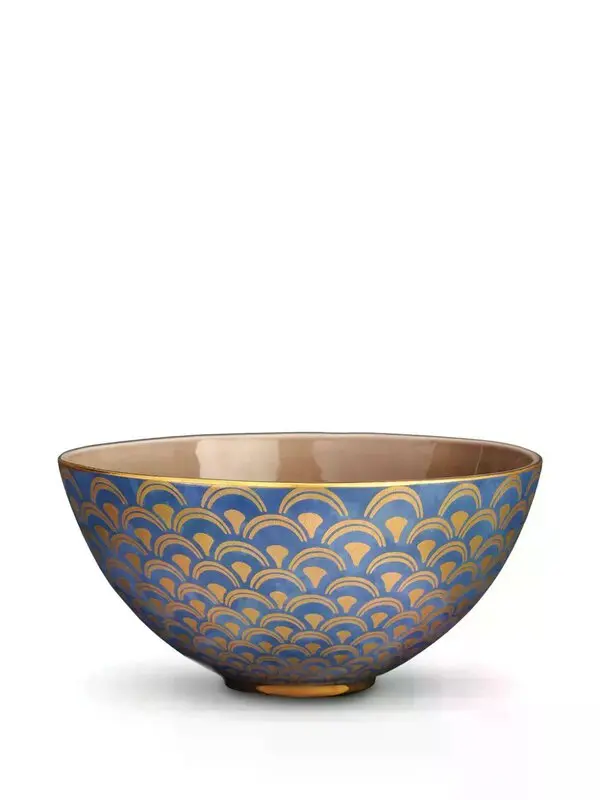L'Objet Fortuny Papiro Bowl - Blue