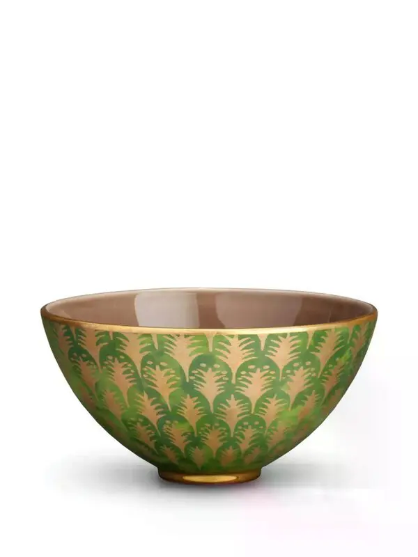 L'Objet Fortuny Piumette Bowl - Green