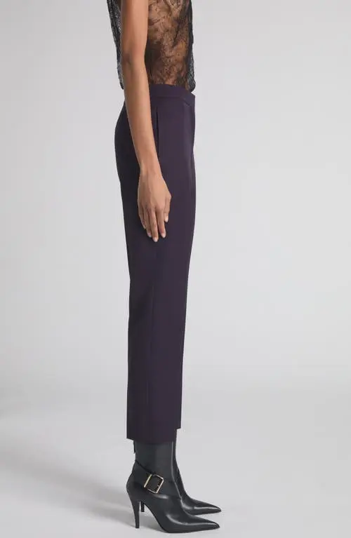 Alexander McQueen Wool Cigarette Trousers