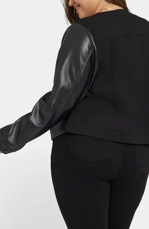 NYDJ Vanessa Faux Leather Jacket