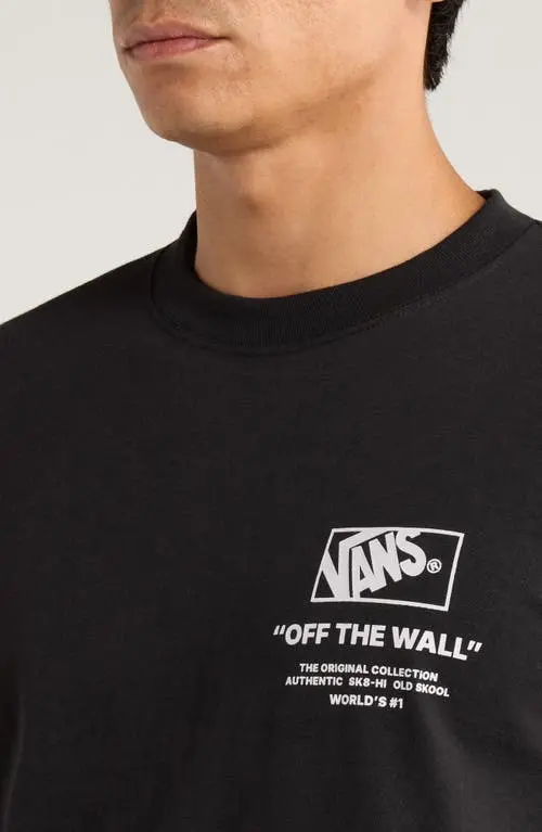 VANS Stacked Hi Cotton Graphic T-shirt