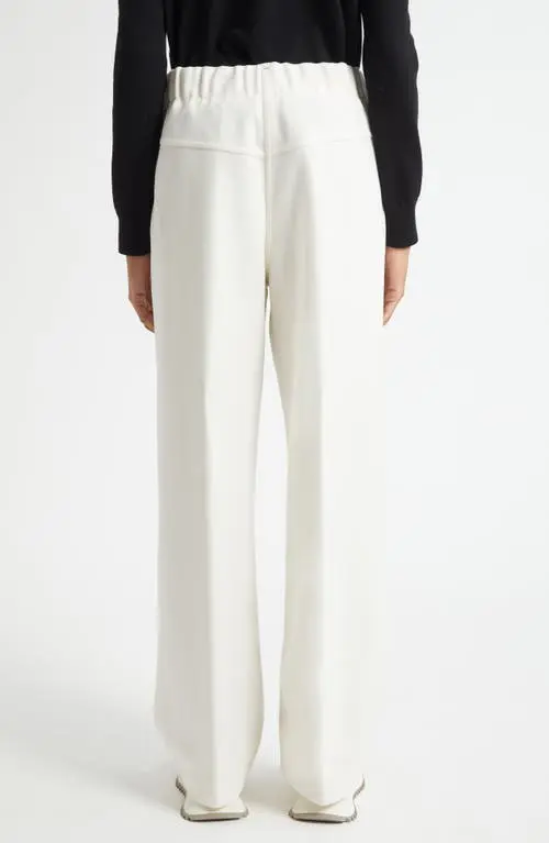 Moncler Pintuck Straight Leg Track Pants