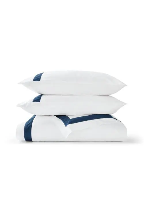 CHRISTY Balmoral Luxury Cotton Sateen Duvet Cover Sets - Navy Blue