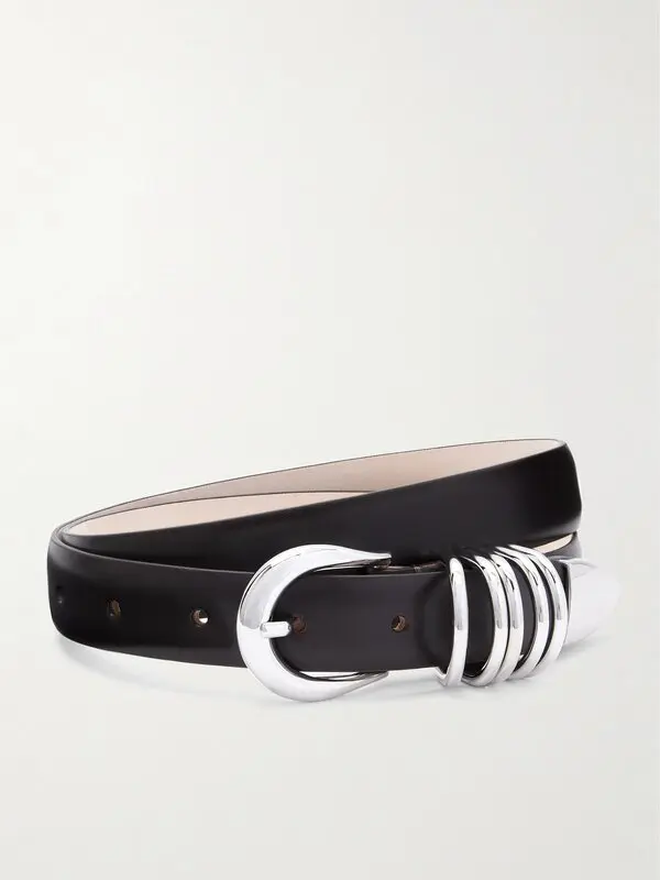 DEHANCHE Hollyhock Leather Belt - Brown