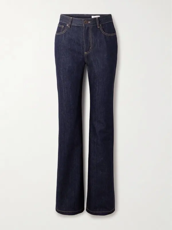 Alexander McQueen High-rise Straight-leg Jeans
