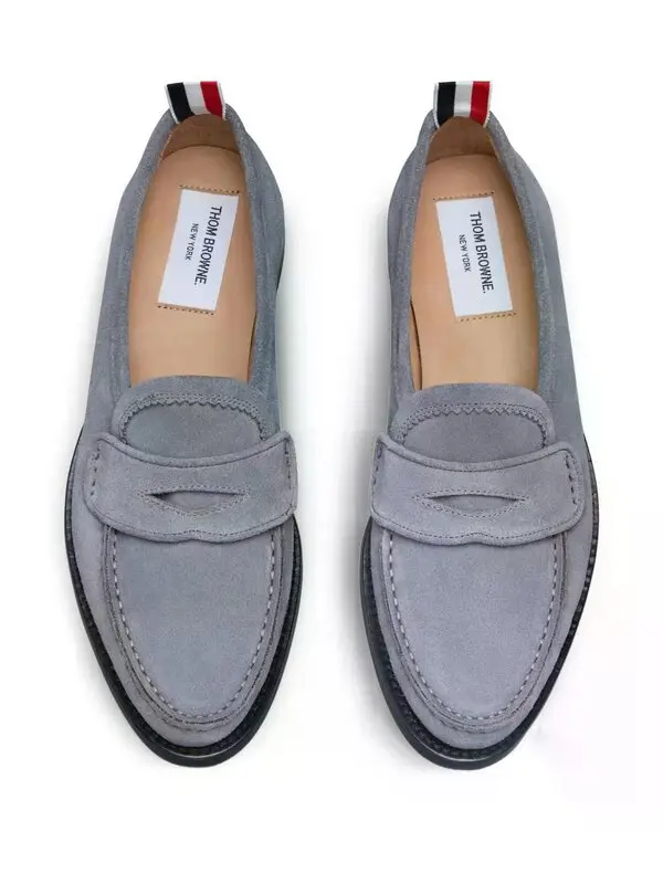 Thom Browne Varsity Suede Loafers