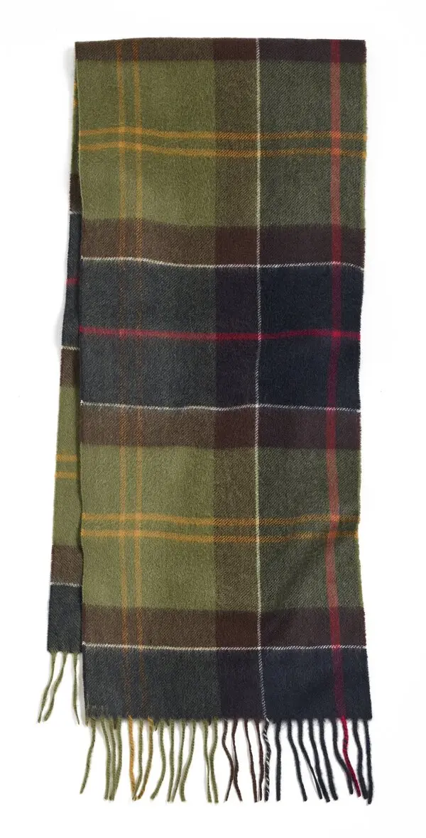 Barbour Cashmere Tartan Scarf - Classic