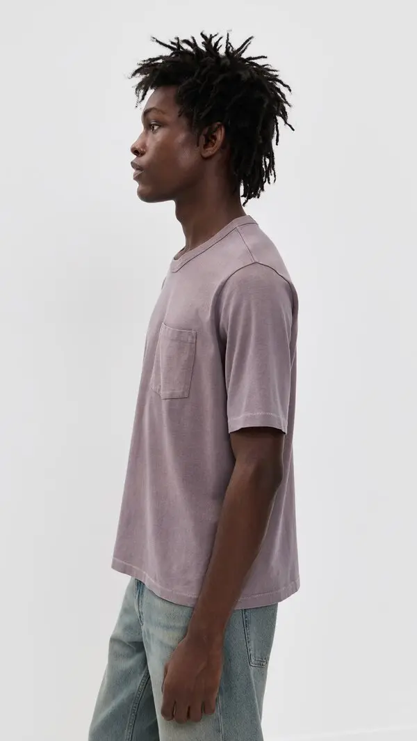 CORRIDOR Garment Dyed Tee - Grey