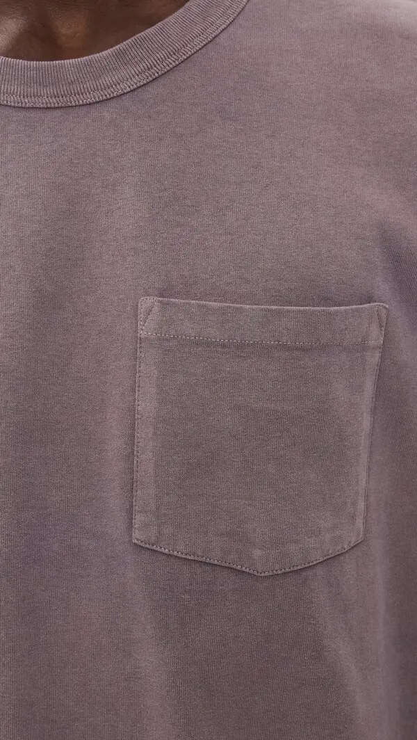 CORRIDOR Garment Dyed Tee - Grey