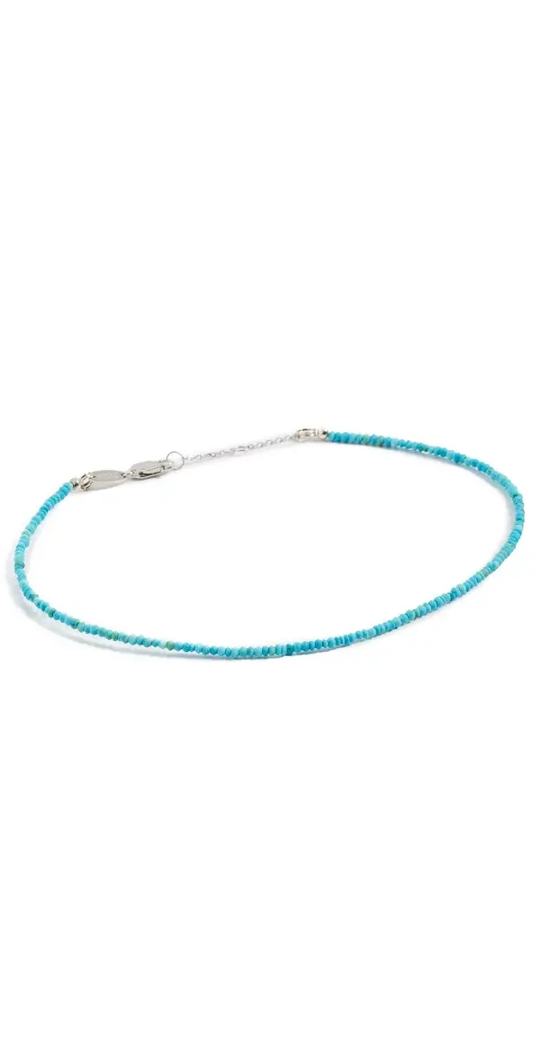 Shashi Aisha Anklet - Turquoise
