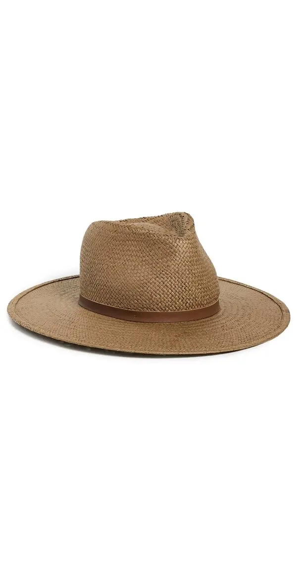 Janessa Leoné Sherman Straw Hat - Brown