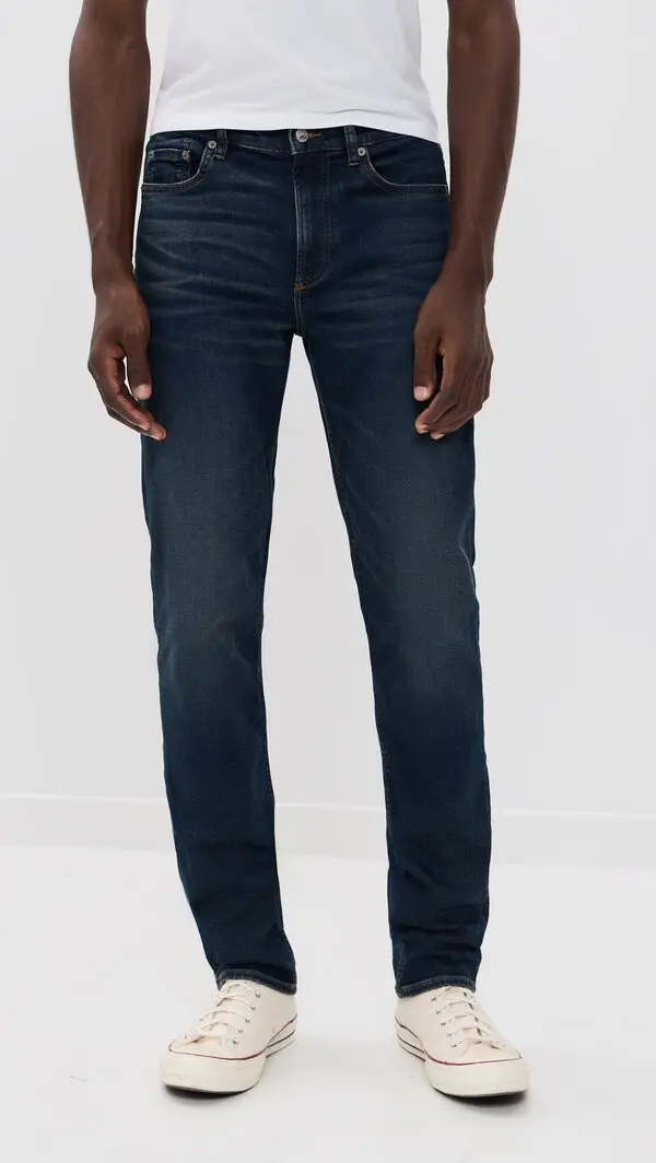 Faherty Brand Stretch Terry Five Pocket Jeans