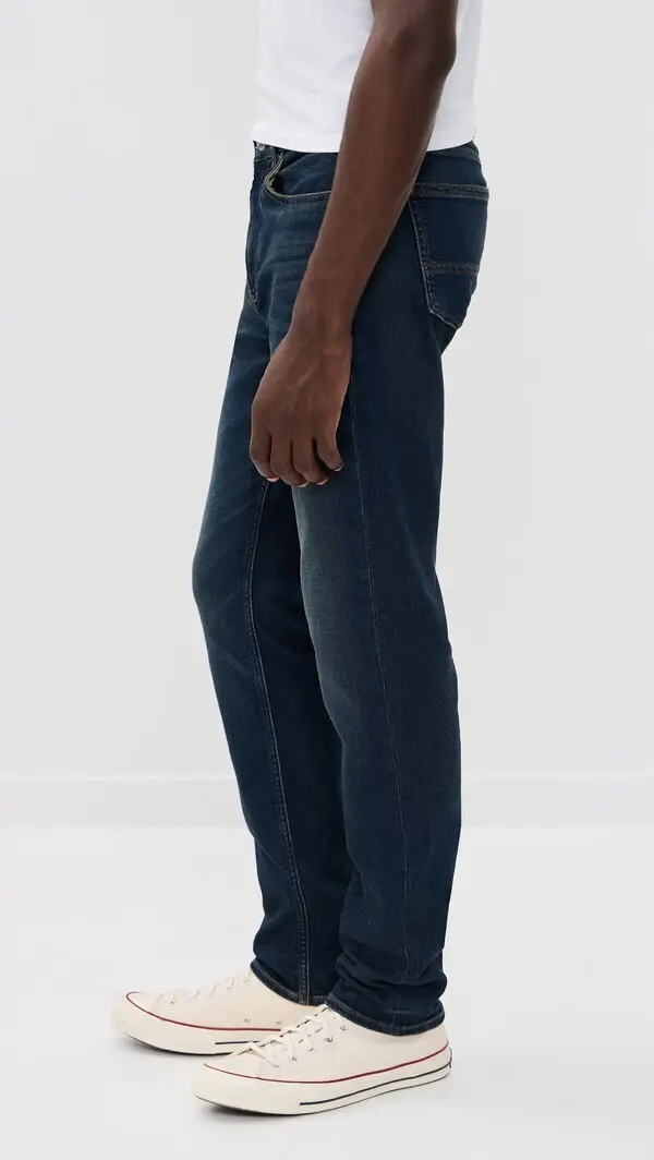 Faherty Brand Stretch Terry Five Pocket Jeans