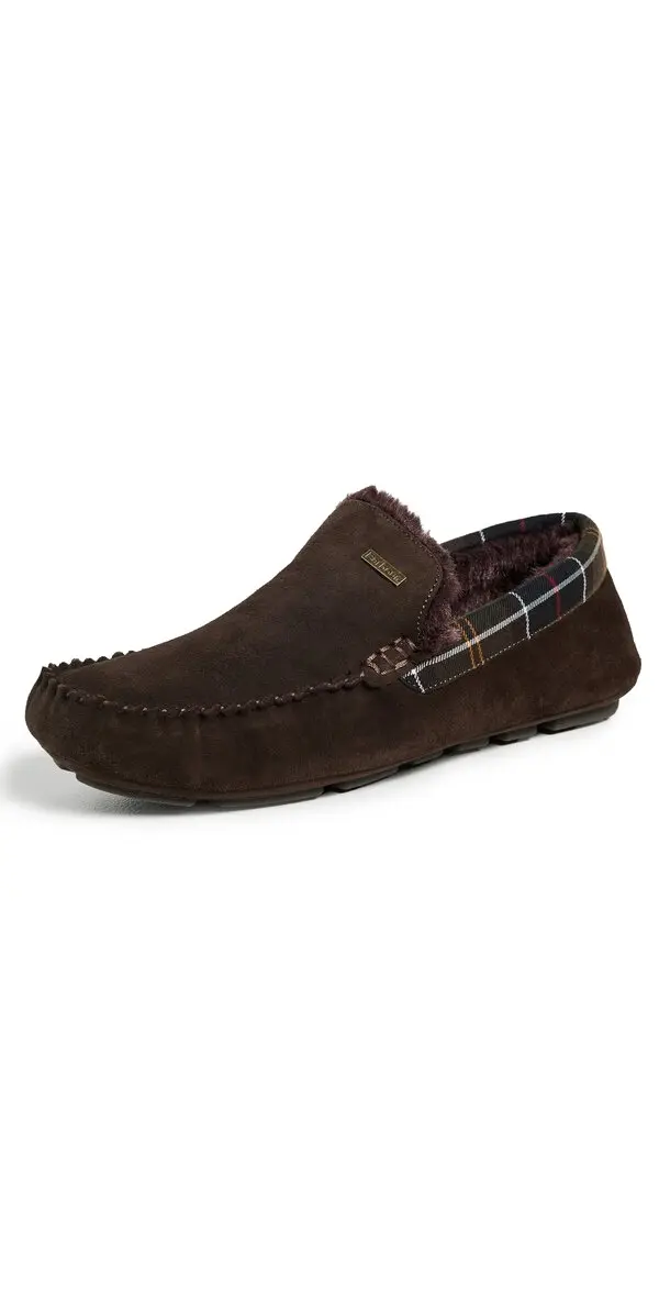 Barbour Suede Monty Slippers